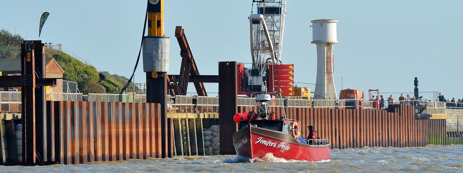 Littlehampton Tidal Flood Defences, UK | 2014 | ArcelorMittal Sheet Piling